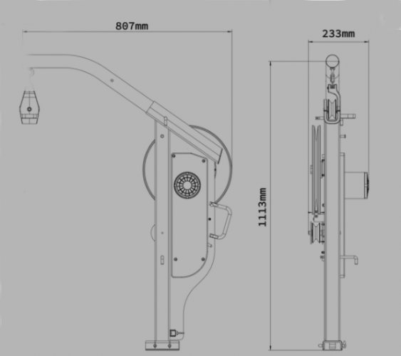 Smartliner Teinehaler 135kg 900w 12V - MC2K