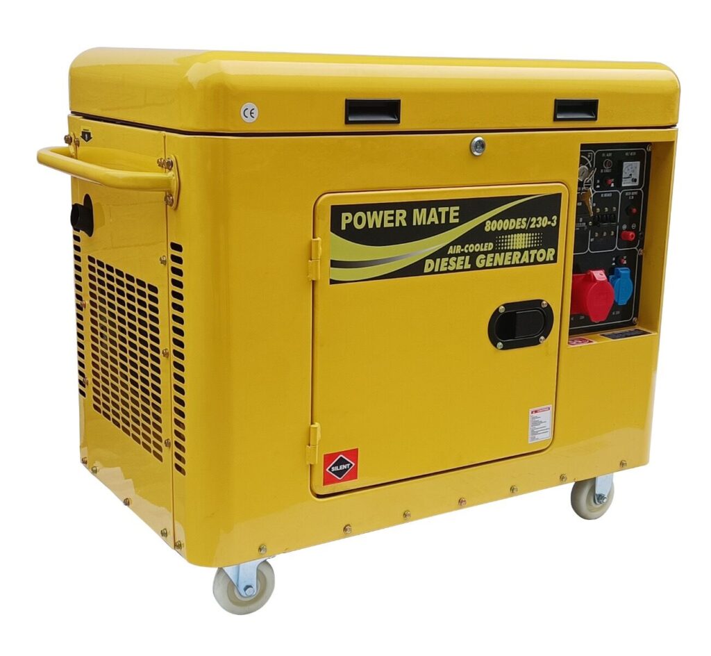 PowerMate 8000 dieseaggregat 3 fase 230V – MC2K