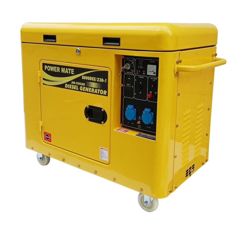 PowerMate 8000 dieselaggregat 1fase 230V – MC2K