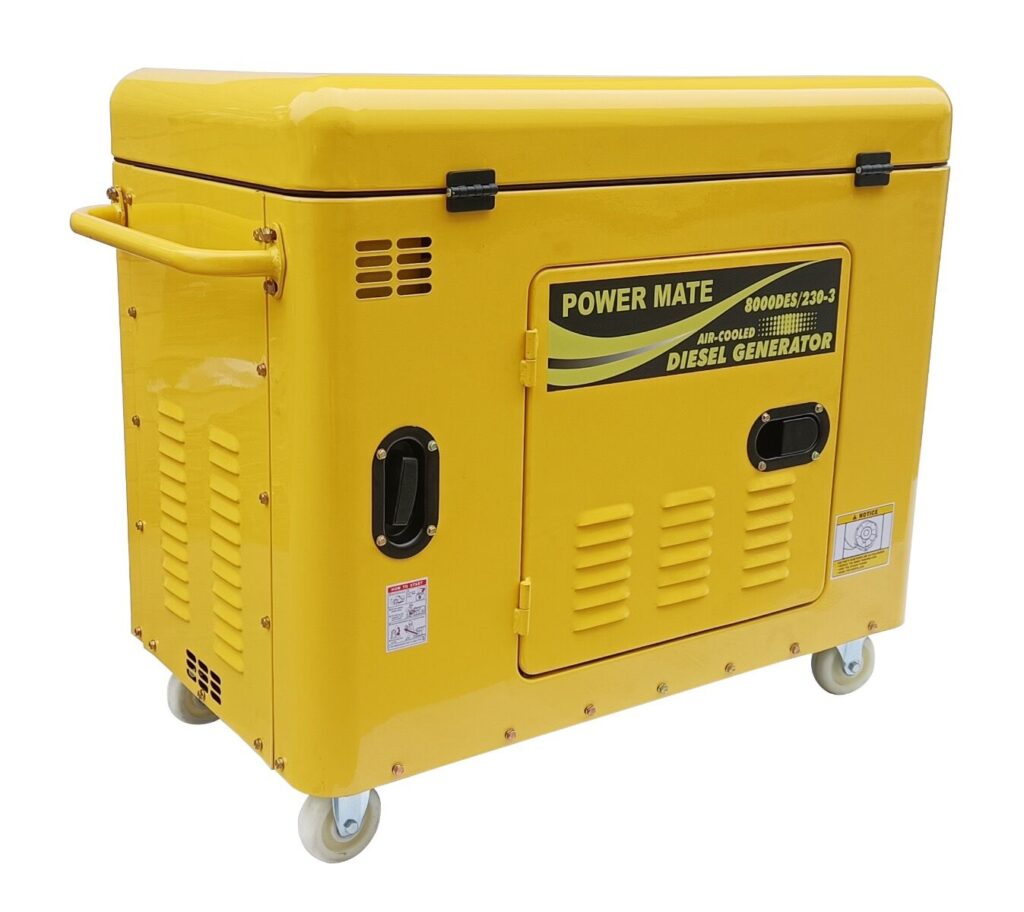 PowerMate 8000 dieselaggregat 1fase 230V – MC2K