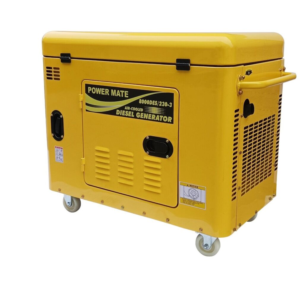 PowerMate 8000 dieselaggregat 1fase 230V – MC2K