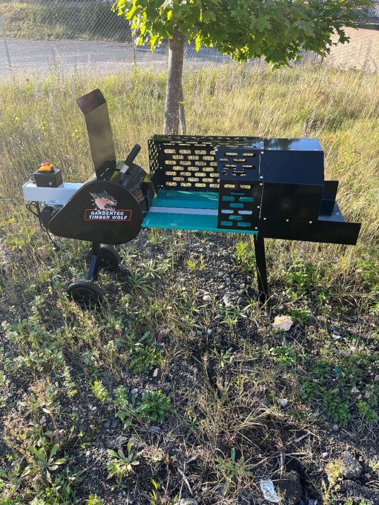 Elektrisk turbovedkløyver 8 tonn Inkl stativ og store hjul - MC2K