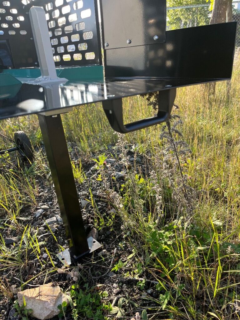 Elektrisk turbovedkløyver 8 tonn Inkl stativ og store hjul - MC2K